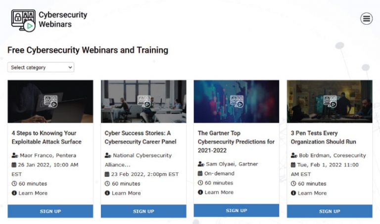 Cyber Security Webinars - Free Webinar Library - Cyber Security Magazine
